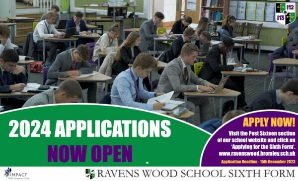 Applying for the Sixth Form - Ravens Wood School - Committed to Excellence